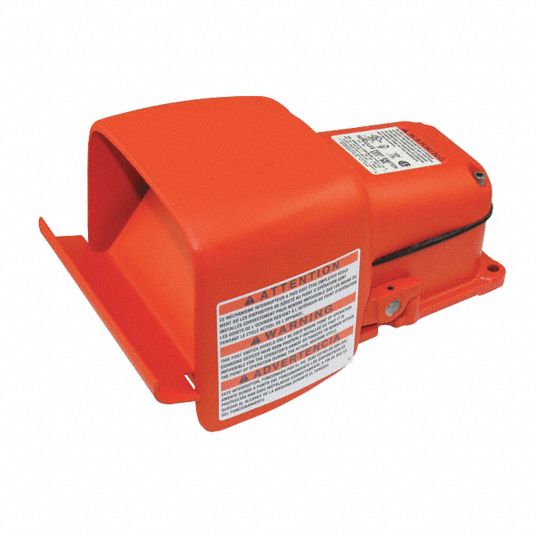 LINEMASTER, Hercules Series, 1 Pedals, Foot Switch - 35V879|511-B2GA ...