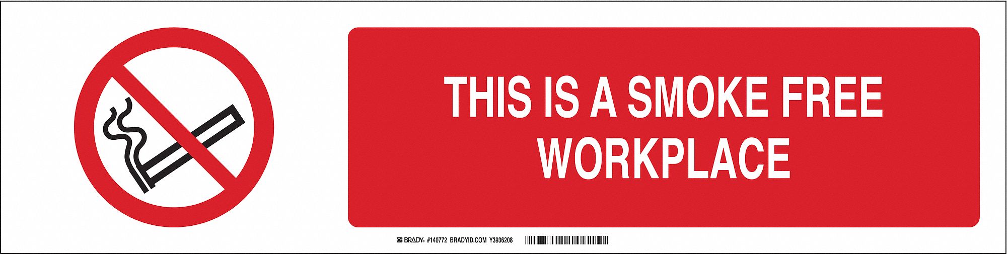 BRADY SLIDER INSERT,B-401 PLASTIC,6INH,ENGLISH - Sign Slider Inserts ...