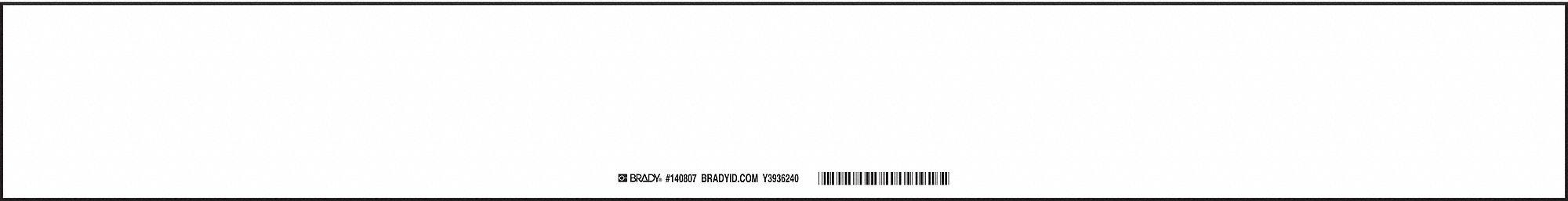 Aluminum, White, Sign Slider Insert - 35VU22|140805 - Grainger