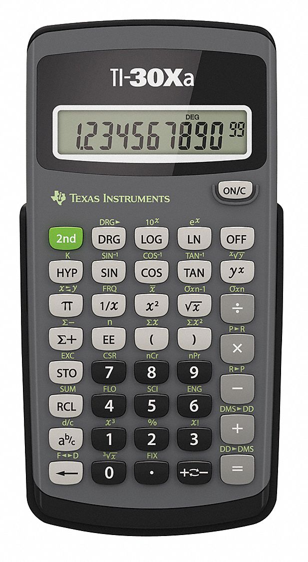 TEXAS INSTRUMENTS Scientific 10 Scientific Calculator 35W793
