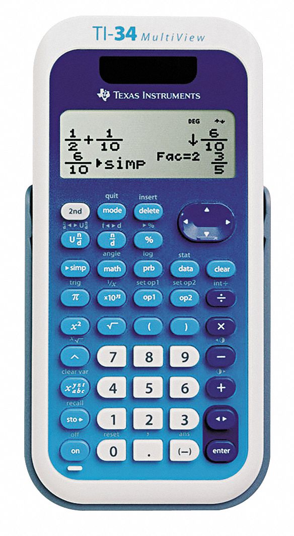 TEXAS INSTRUMENTS MultiView(TM) Calculator, 16 x 4 Display Digits, 5 4/ ... TEXAS INSTRUMENTS MultiView(TM) Calculator, 16 x 4 Display Digits, 5 4/ ...