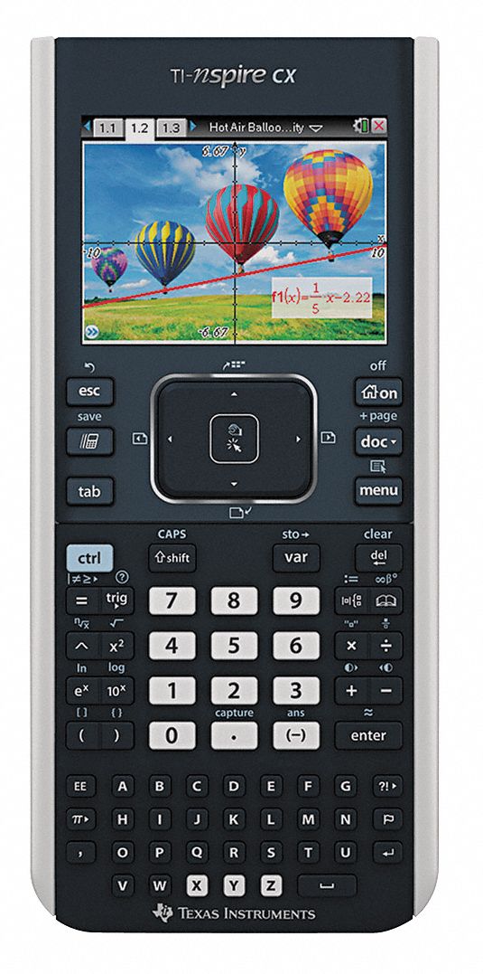 Ti Nspire™ Color Graphing Calculator Graphic Display Digits 7 12 In 7412