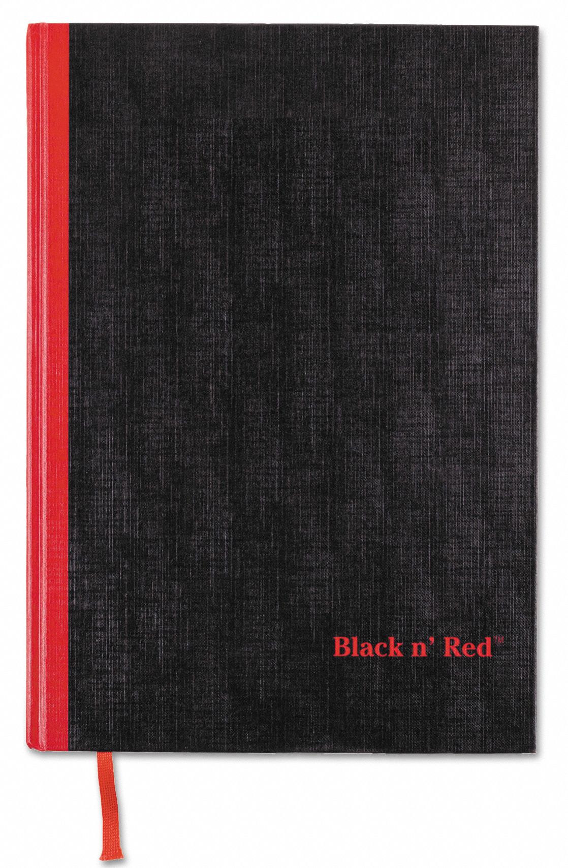 BLACK N' RED Notebook: 8-1/4 in x 11-3/4 in Sheet Size, Legal, White ...