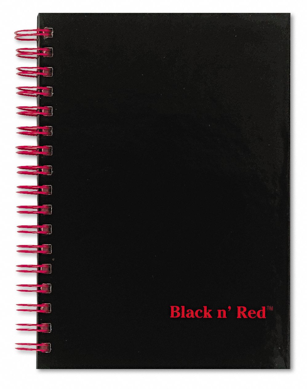 BLACK N' RED Notebook: 8-1/4 in x 5-7/8 in Sheet Size, Legal, White, 70 ...