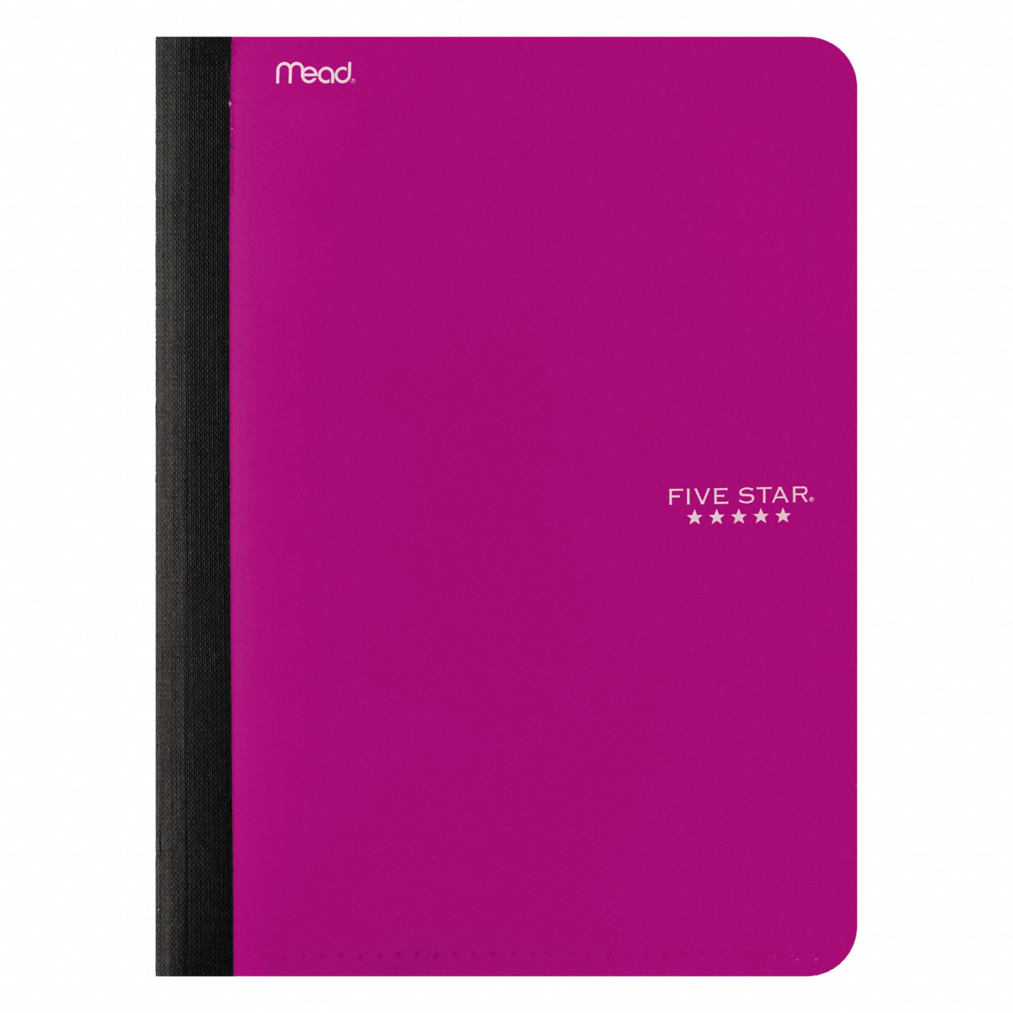 MEAD Notebook: 7-1/2 in x 9-3/4 in Sheet Size, College, White, 100 ...