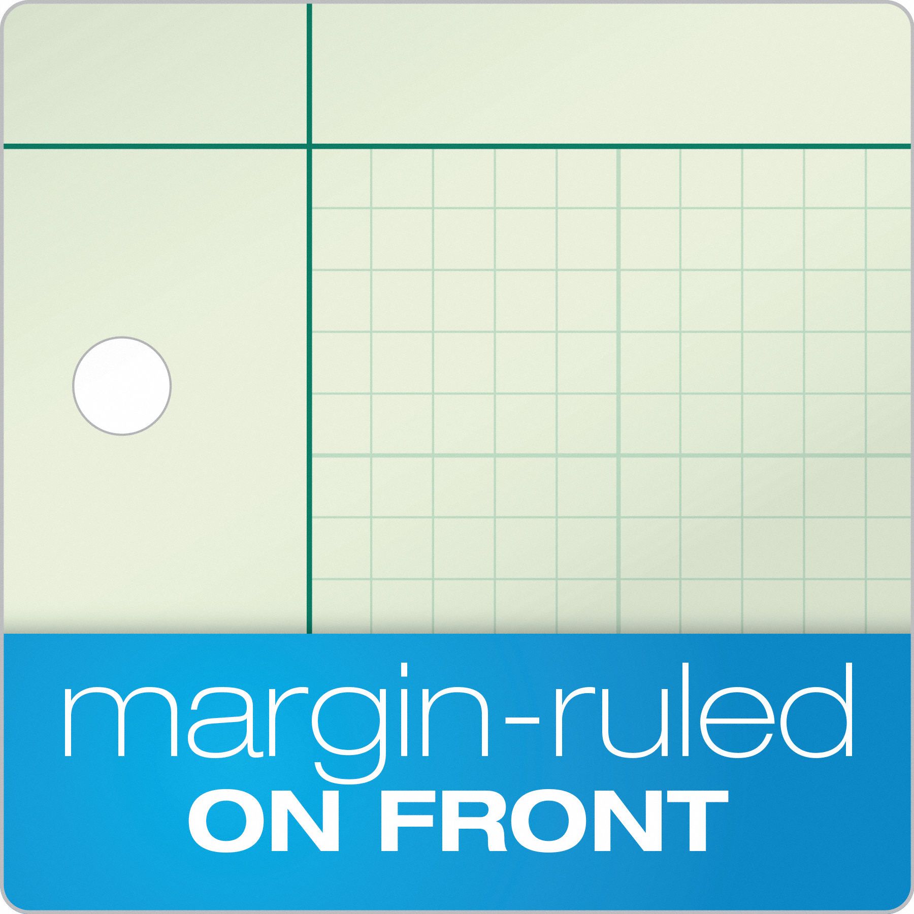 TOPS Notepad: Quadrille, Nonwirebound, 100 Sheets, 0 Carbon Sheets, Top ...