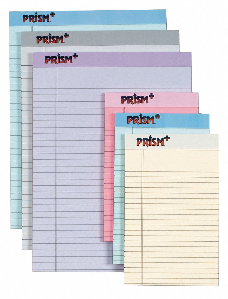 TOPS, 5 in x 8 in Sheet Size, Narrow, Notepad - 35W922|TOP63016 - Grainger