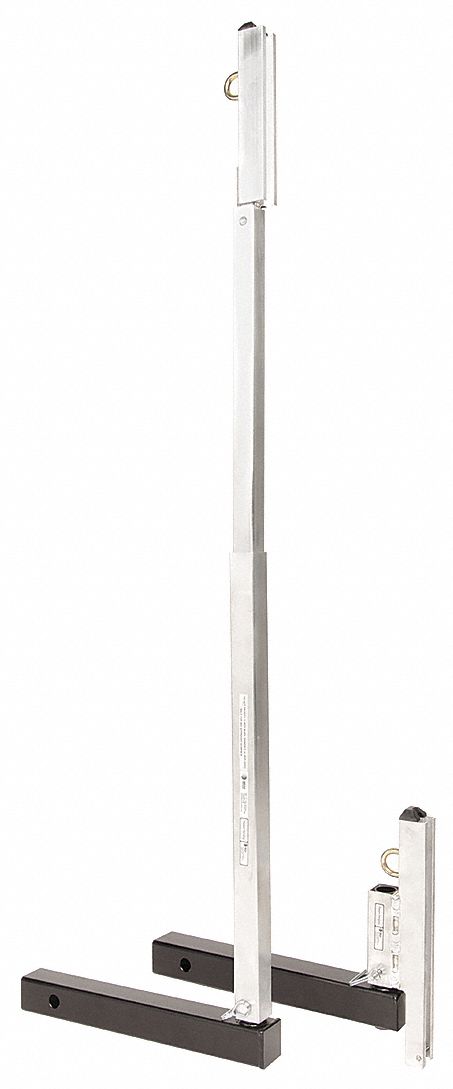 CORTINA Hitch Mount Roll Up Sign Holder, Silver - 35WT48|07-826 - Grainger