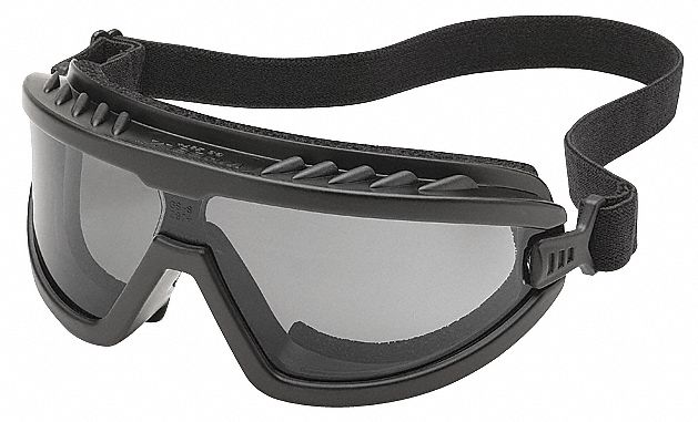 GATEWAY SAFETY, INC Protective Goggles, Gray, Polycrbonate, PVC ...