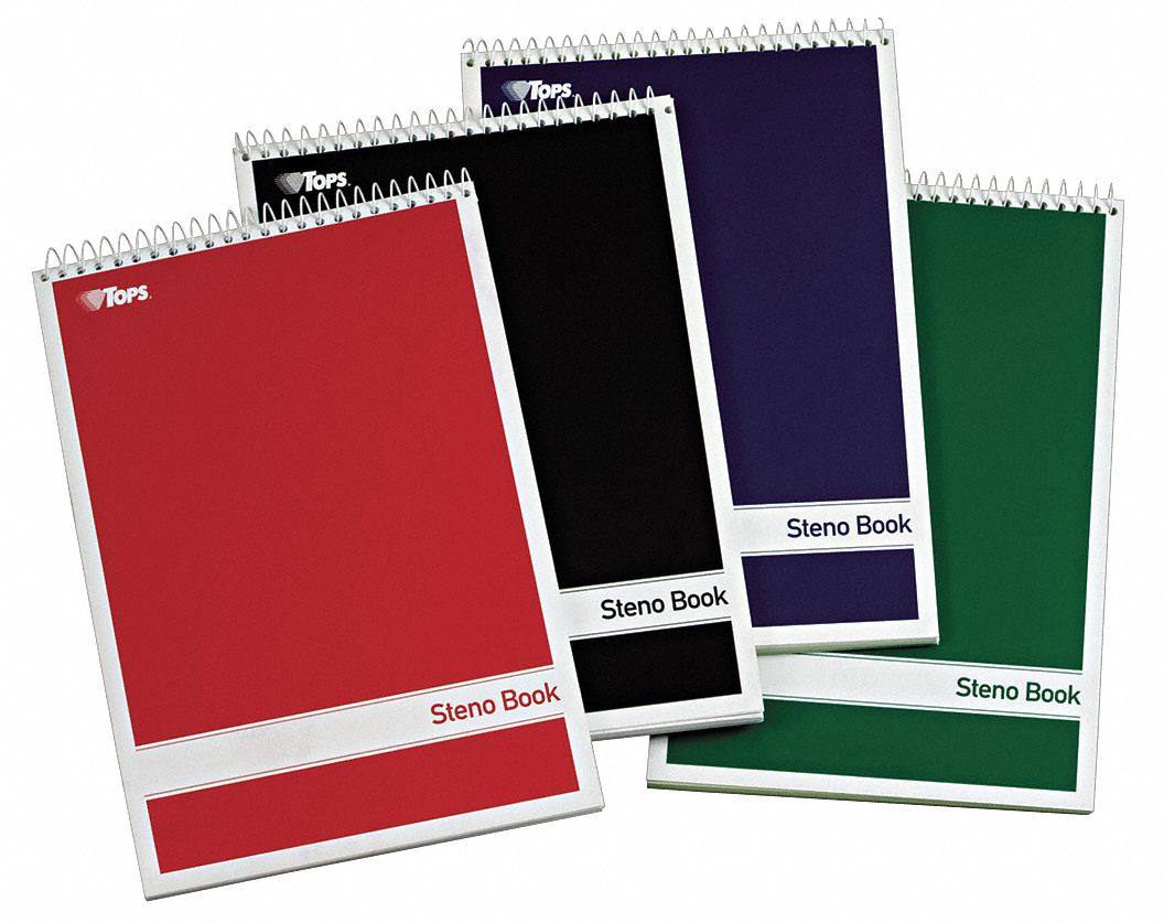 TOPS, 6 in x 9 in Sheet Size, Gregg, Notebook - 35X045|TOP80220 - Grainger