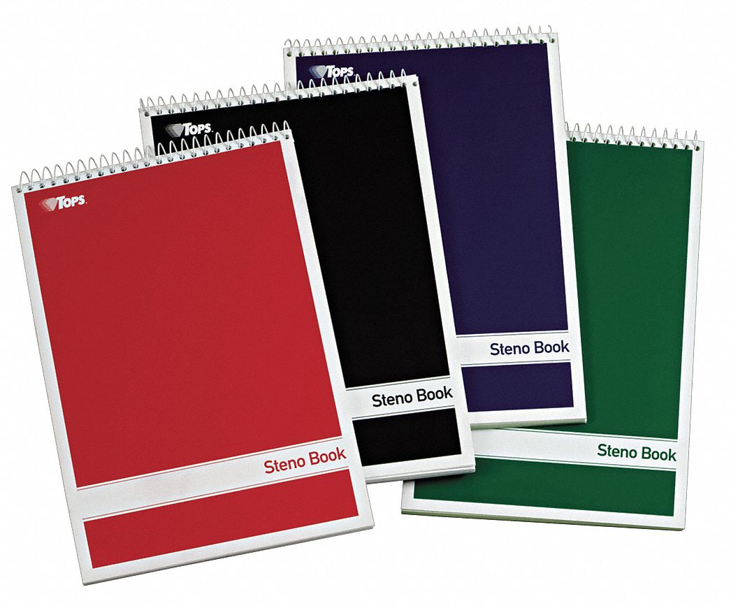 TOPS, 6 in x 9 in Sheet Size, Gregg, Notebook - 35X046|TOP80221 - Grainger