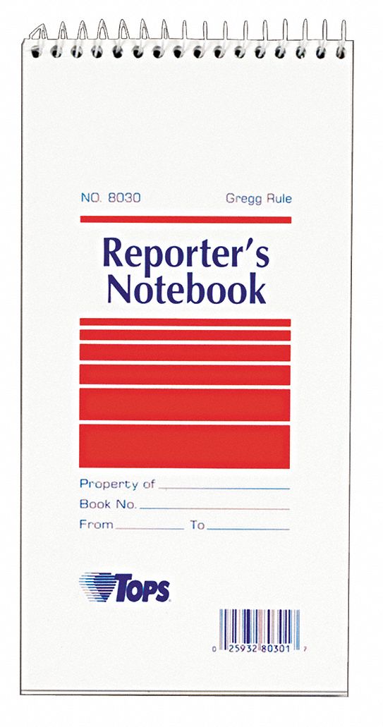 TOPS, 4 in x 8 in Sheet Size, Legal, Notebook - 35X051|TOP8030 - Grainger