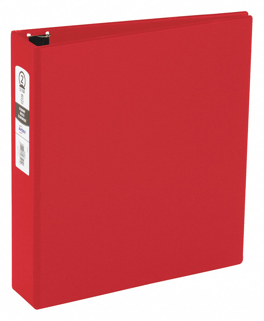 2 in Ring Size, Round, Ring Binder - 35X388|AVE03510 - Grainger