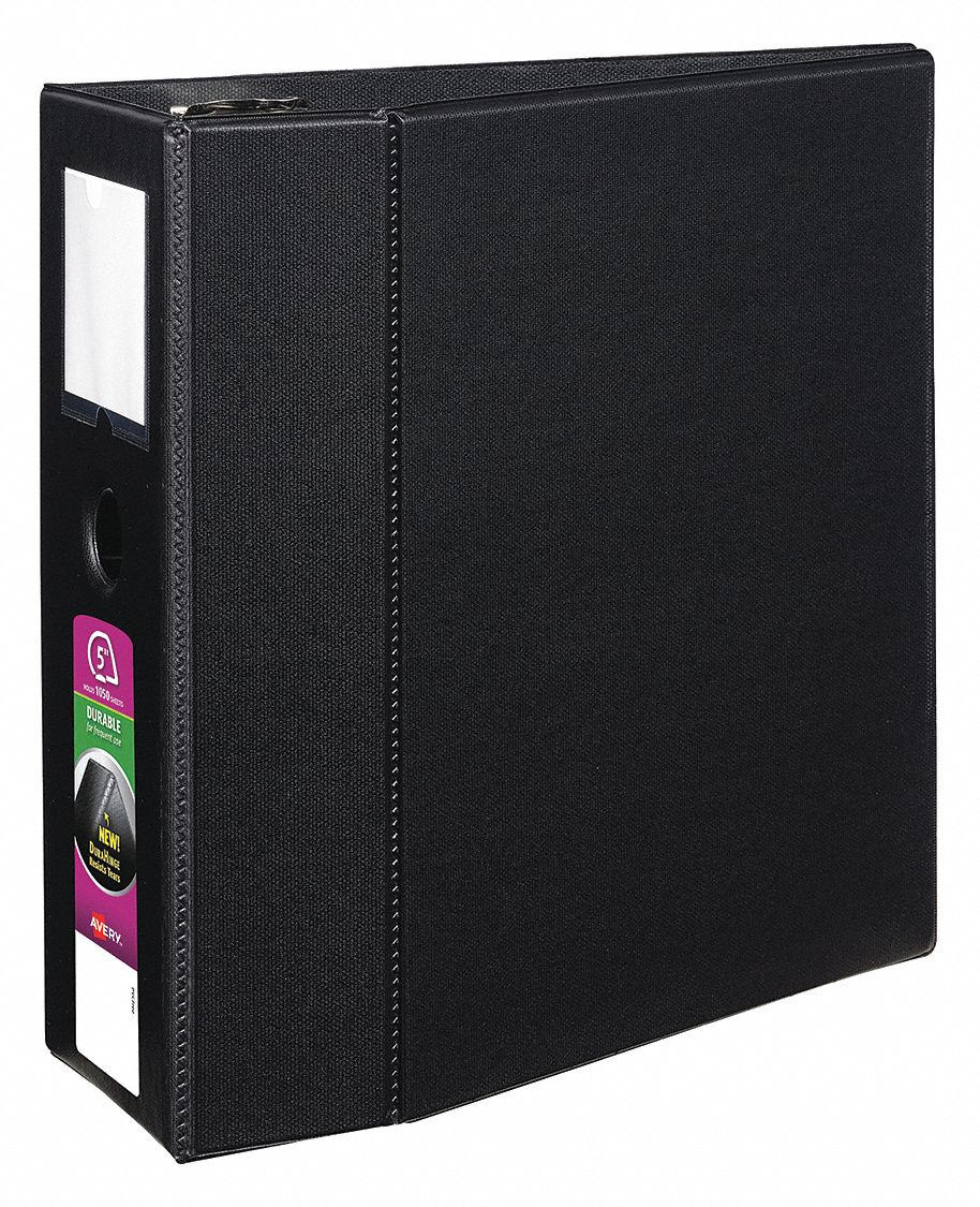5 in Ring Size - Binders, D-Ring, 3-Ring Binder - 35X464|AVE08901 ...