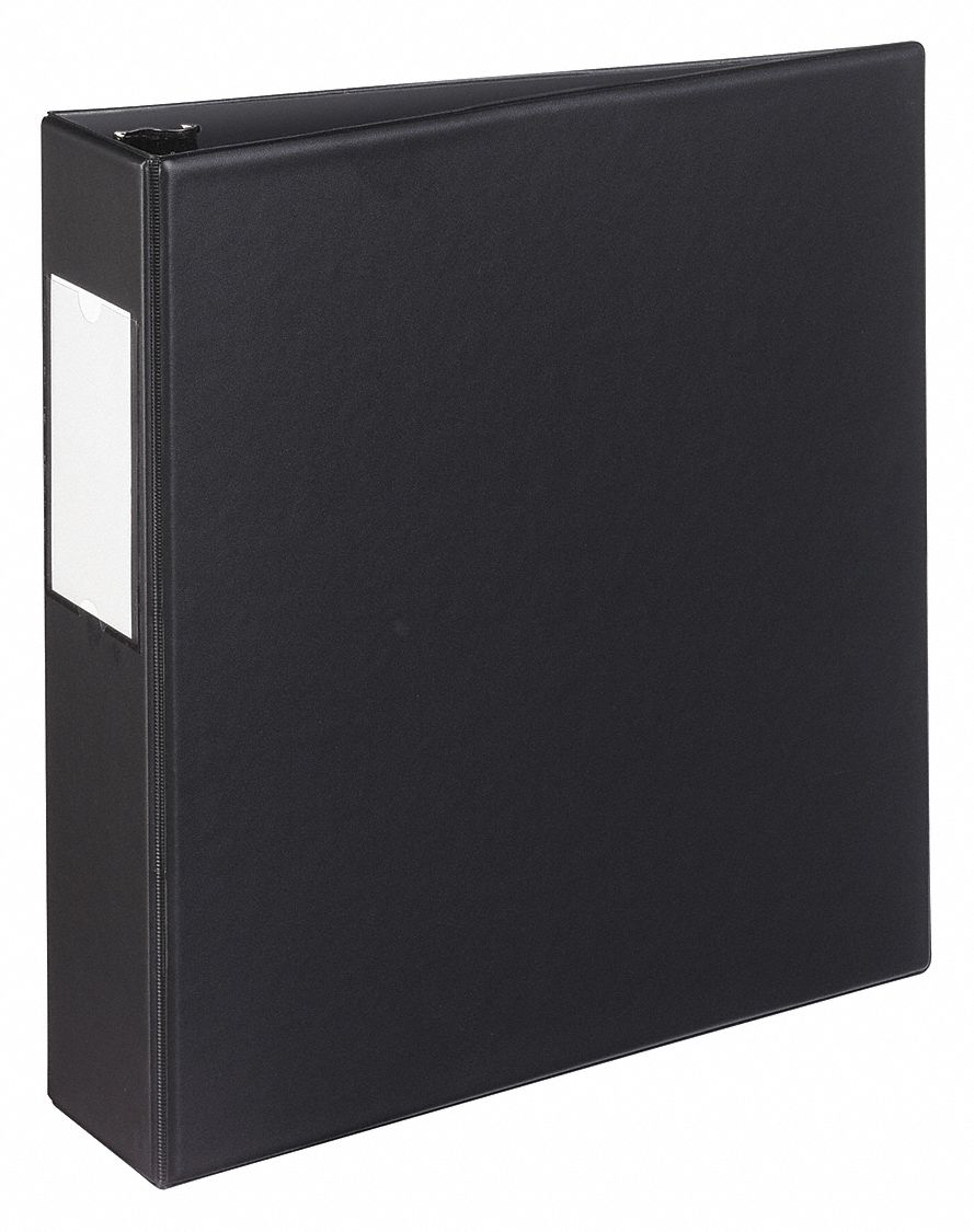 Durable Binder,Slant,2 in,Standard,Black - Grainger