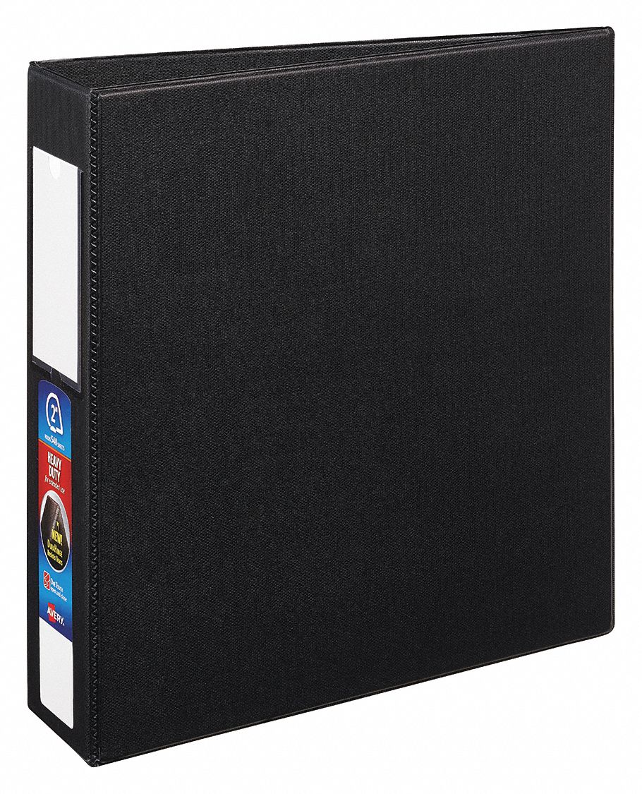 2 in Ring Size, D-Ring, Ring Binder - 35X709|AVE79992 - Grainger