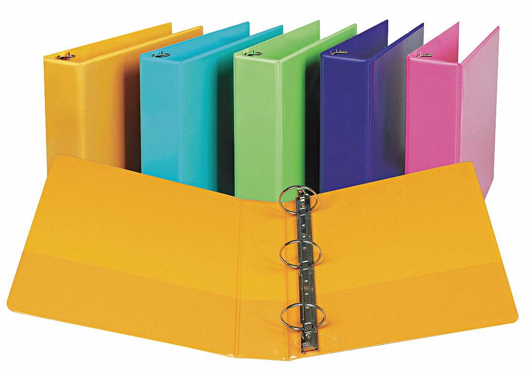 2 in Ring Size, Round, Ring Binder - 35X899|SAMU86673 - Grainger