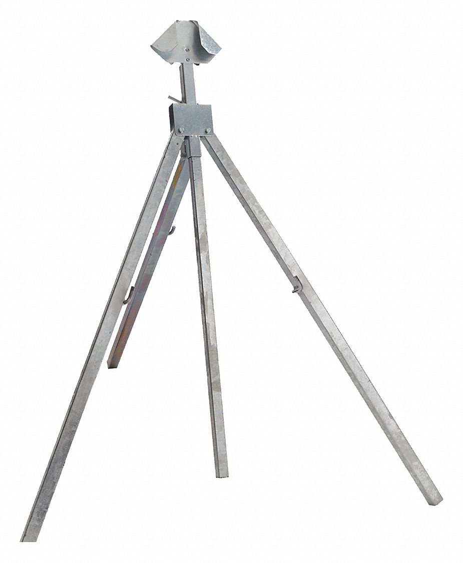 BRADY Tripod, Sign Compatibility Roll-Up, Compatible Sign Size 36 in x ...