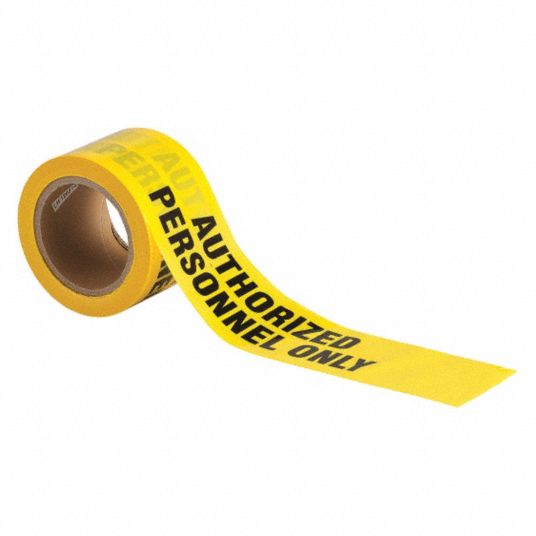 200 ft Lg, 3 in Wd, Barricade Tape - 35XG11|91468 - Grainger