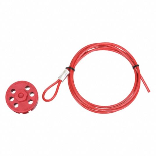 BRADY, Includes Cable, Steel, Cable Lockout - 35XM03|122241 - Grainger