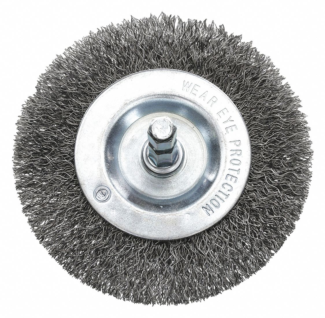 Drill Radial Wire Brush,4 in.,Fine - Grainger