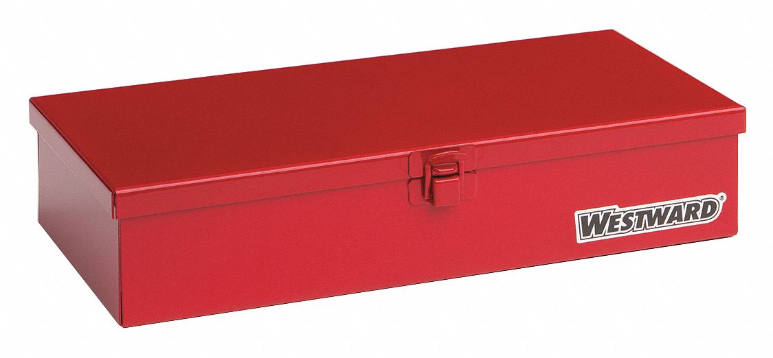 Steel, Socket Storage Box, 12 3/8 in Overall Width, 6 5/8 in Overall ...