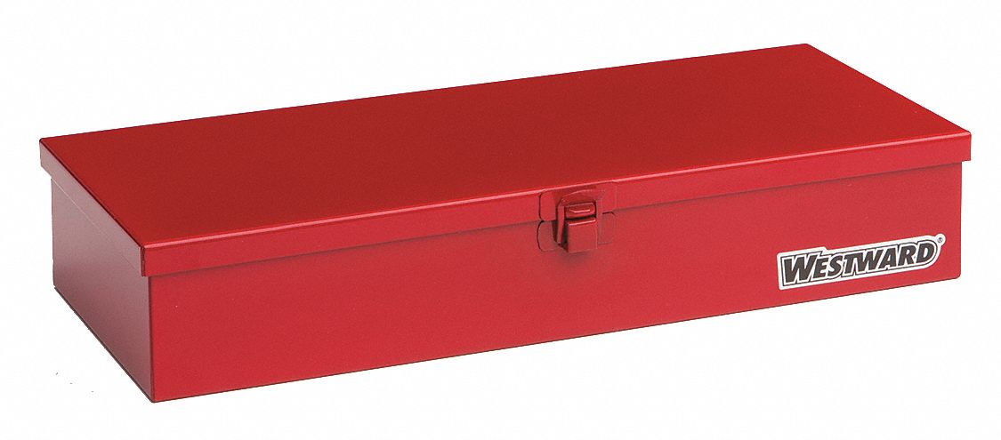 WESTWARD Steel Socket Storage Box, 2 5/8 in Overall Height, 14 1/4 in ...