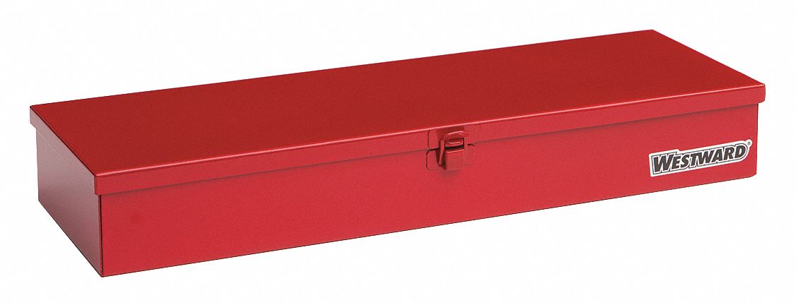 Steel, Socket Storage Box, 18 3/8 in Overall Width, 6 1/2 in Overall ...