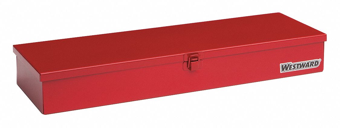 Steel, Socket Storage Box, 19 3/8 in Overall Width, 6 1/2 in Overall ...