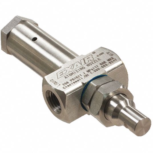 EXAIR, Pressure, 1.4 scfm, Atomizing Spray Nozzle - 35XT27|AD2010SS ...