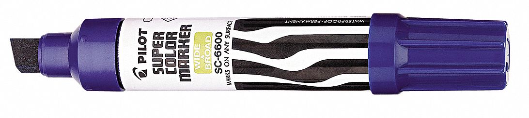 PILOT, Blue, Capped, Permanent Marker - 35Y035|PIL45200 - Grainger