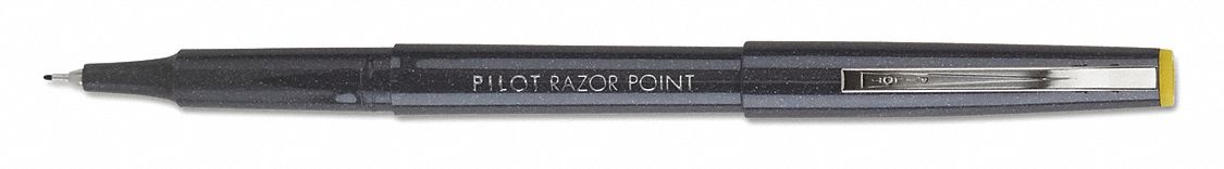 PILOT, Razor Point® Fine Line, Black, Pen Set - 35Y047|PIL11001 - Grainger