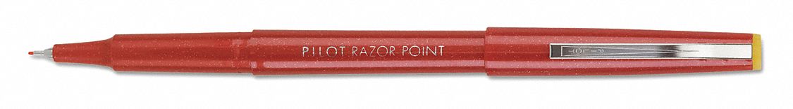 PILOT, Razor Point® Fine Line, Red, Pen Set - 35Y049|PIL11007 - Grainger