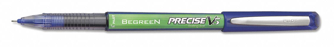 PILOT, Precise® V5 BeGreen®, Blue, Pen Set - 35Y101|PIL26301 - Grainger