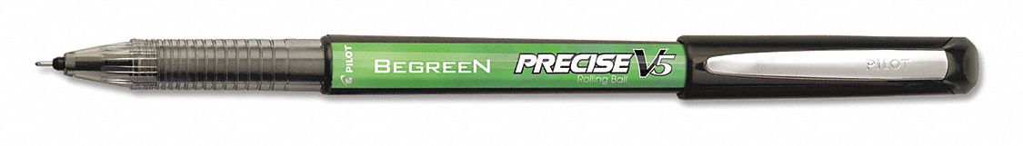 PILOT, Precise® V5 BeGreen®, Black, Pen Set - 35Y102|PIL26300 - Grainger
