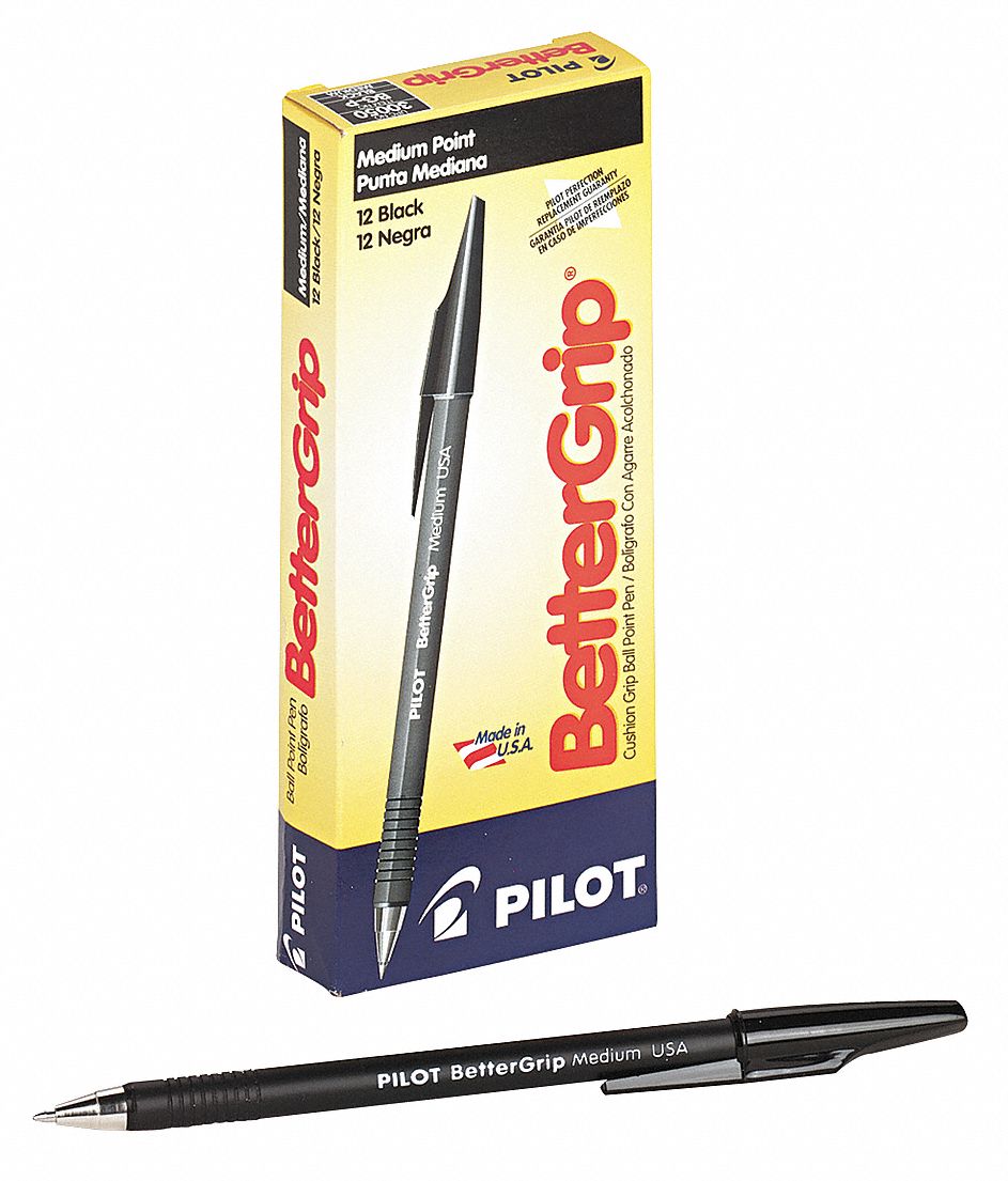 BetterGrip™ Pen, Pen Tip 1.0mm, Barrel Material Rubberized Plastic ...