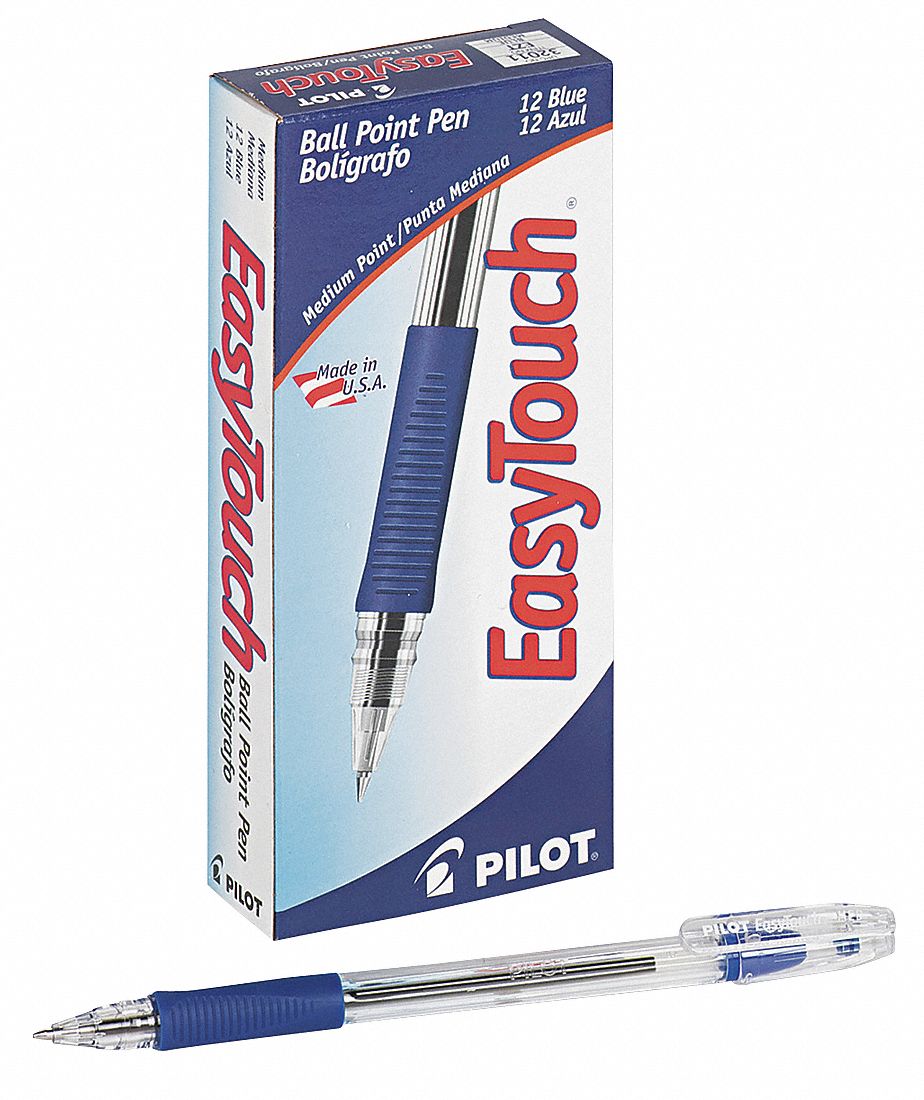 PILOT, EasyTouch®, Blue, Ballpoint Pen - 35Y139|PIL32011 - Grainger