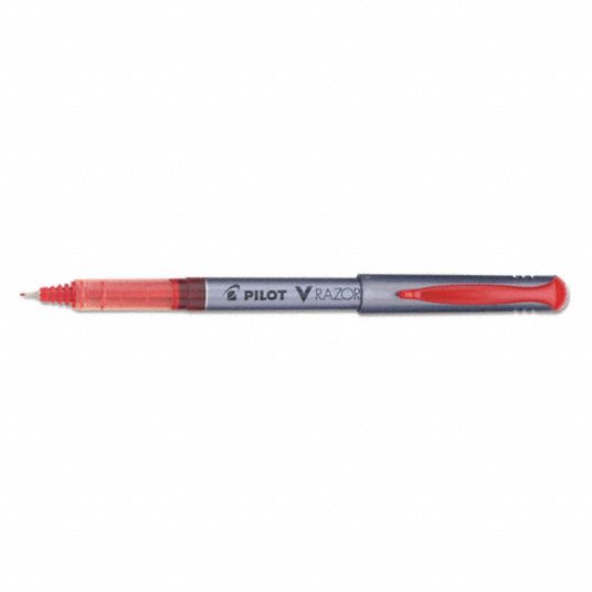 PILOT, V Razor Point® Liquid Ink, Red, Ballpoint Pen - 35Y236|PIL11022 ...