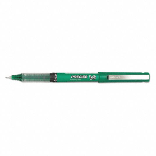 PILOT, Precise® V5, Green, Pen Set - 35Y245|PIL25104 - Grainger