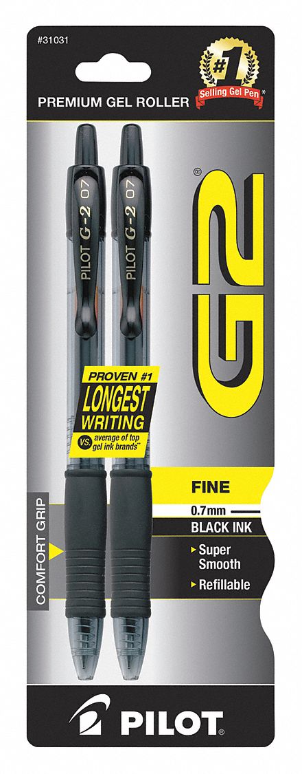 PILOT, G2® Premium, Black, Pen Set - 35Y280|PIL31031 - Grainger