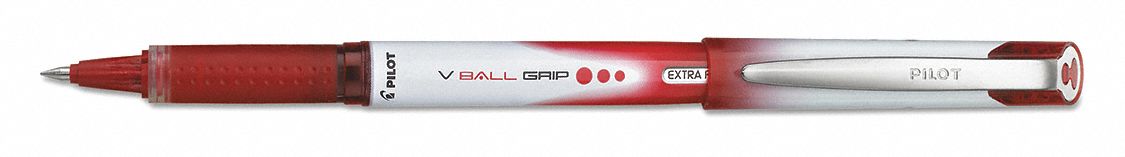 PILOT, VBall® Grip Liquid Ink, Red, Rollerball Pen - 35Y307|PIL35472 ...