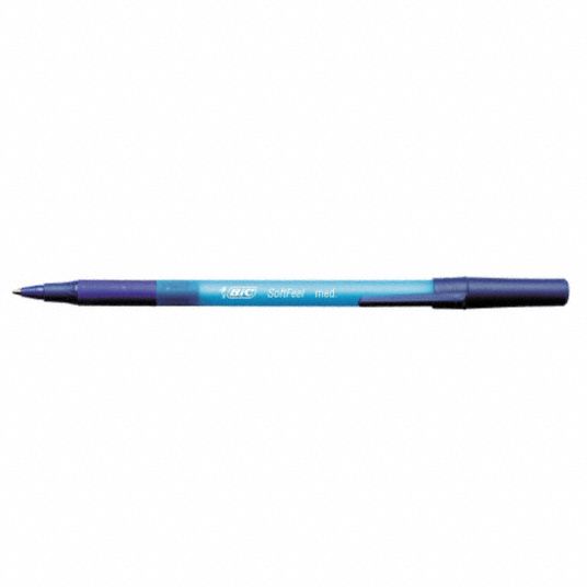 Blue, 1 mm Pen Tip, Ballpoint Pen - 35Y370|BICSGSM11BE - Grainger