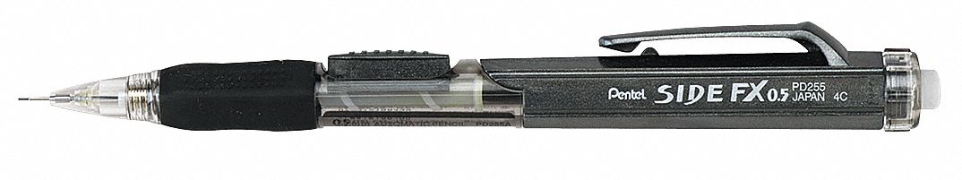 Mechanical, Side FX™ Mechanical Pencil, Point Size 0.5mm, Barrel Color ...