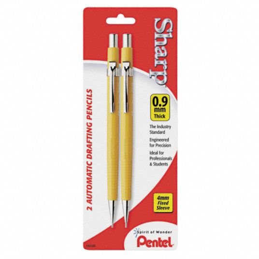 PENTEL, Sharp, HB, Pencil - 35Y493|PENP209BP2K6 - Grainger