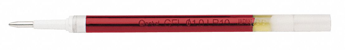 PENTEL, Red, Bold, Pen Ink Refill - 35Y541|PENLR10B - Grainger