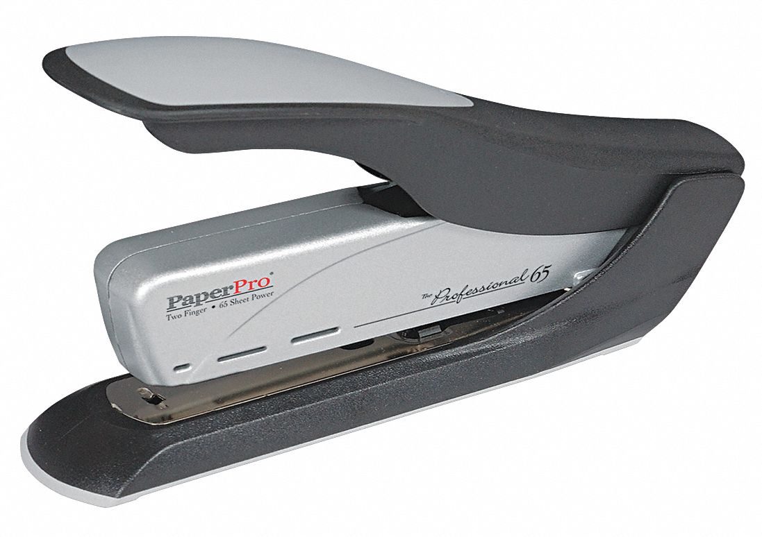 PAPERPRO Stapler, High Capacity, 65 Sheet, Blk/Sil - 35Y657|ACI1210 ...