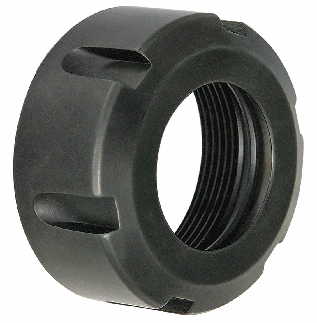 TECHNIKS, Coolant Slotted, For ER25, Collet Nut - 35YJ63|41625 - Grainger