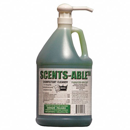 WERTH SANITARY SUPPLY, Jug, Ready to Use, Cleaner Disinfectant - 35YL53 ...