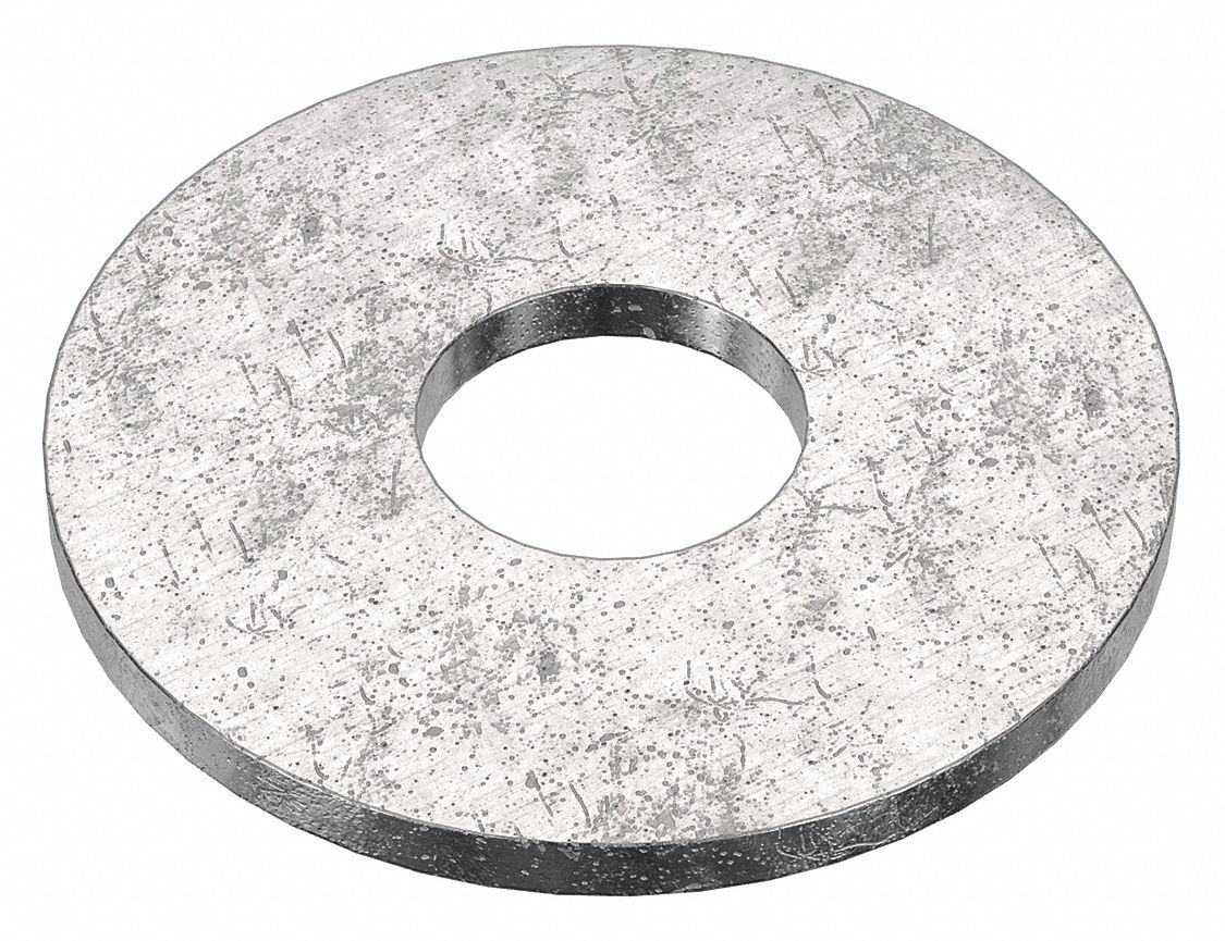 18-8, Stainless Steel, Large O.D. Oversized Washer - 35YV04|U51530.031. ...