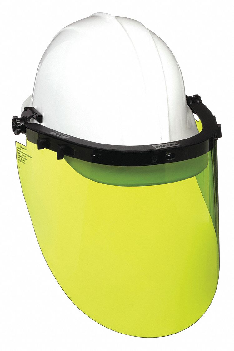 SELLSTROM, 12 cal/sq cm ATPV, Adapter Bracket and Hard Hat/Window, Face ...